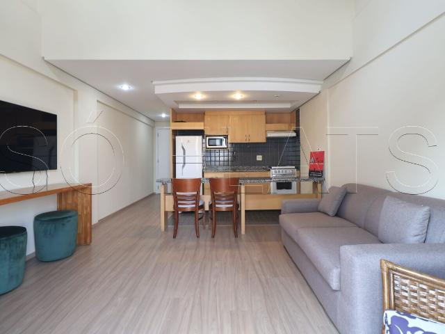 Flat para venda em Moema em São Paulo São Paulo de 70.00m² com 1 Quarto, 1 Suíte e 1 Garagem
