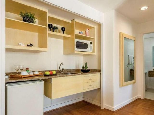 Flat com 1 Quarto à venda, 34m² Moema