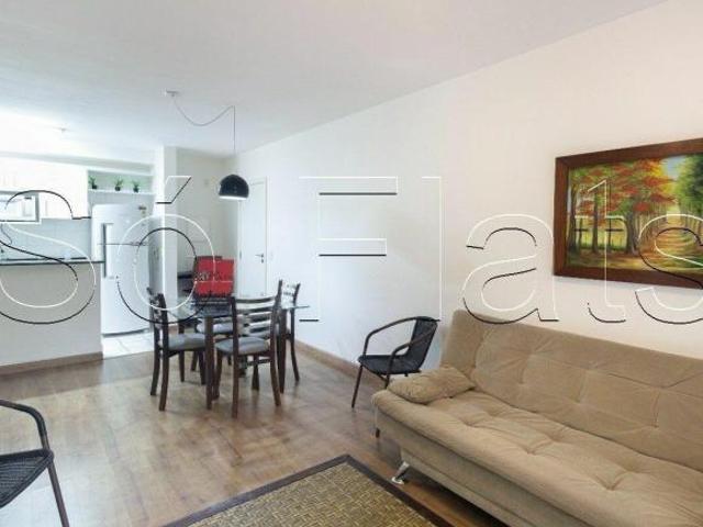Flat para venda em Morumbi de 60.00m² com 1 Quarto, 1 Suite e 2 Garagens