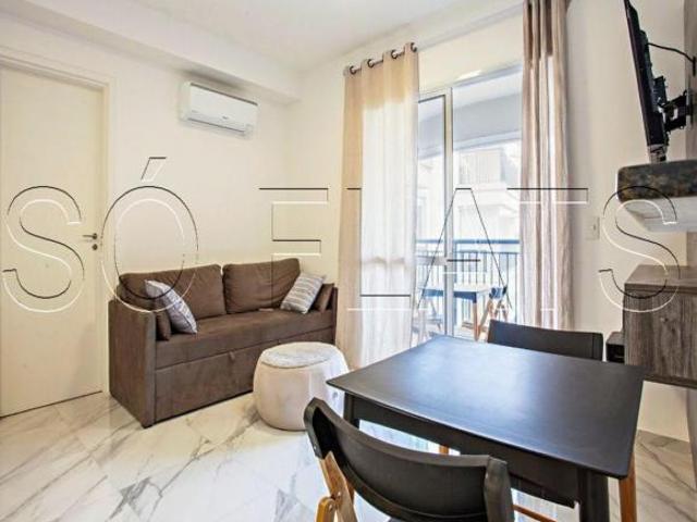 Flat para venda em Morumbi de 70.00m² com 1 Quarto, 1 Suite e 2 Garagens