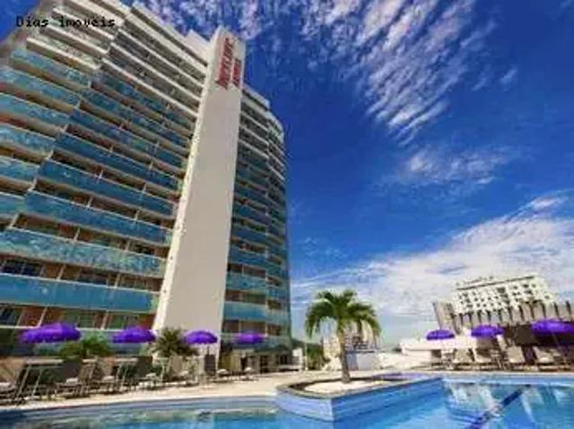 Flat para Venda em Nova Iguaçu/RJ Centro 1 Quartos