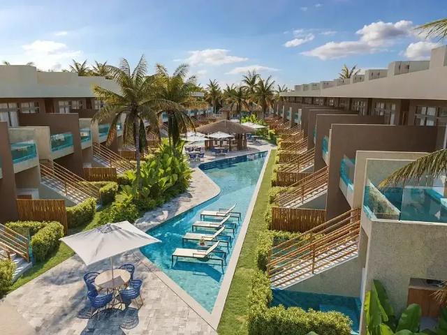 Flat para Venda em São Miguel dos Milagres/AL Praia do toque 1 Quartos