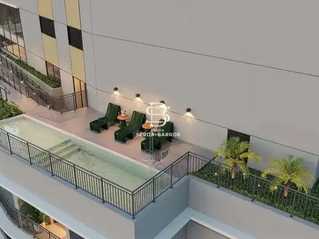 Flat para Venda em São Paulo/SP Campo Belo 1 Quartos