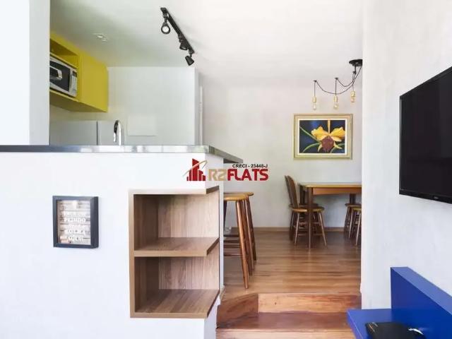 Flat para Venda em São Paulo/SP Brooklin 1 Quartos