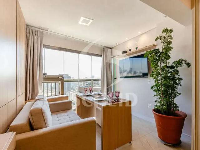 Flat para Venda em São Paulo/SP Brooklin 1 Quartos