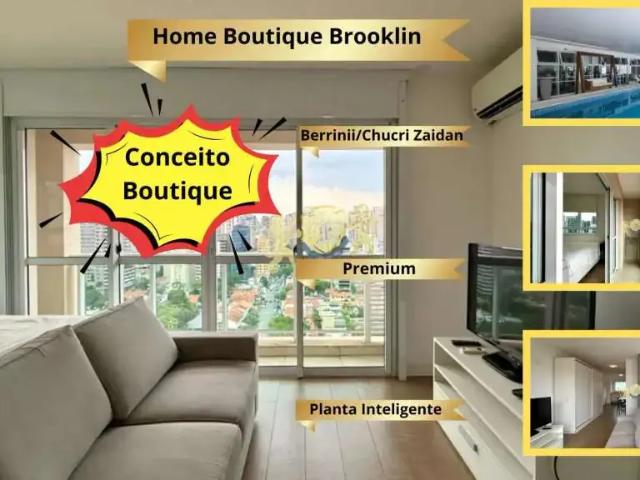 Flat para Venda em São Paulo/SP Brooklin Paulista 1 Quartos
