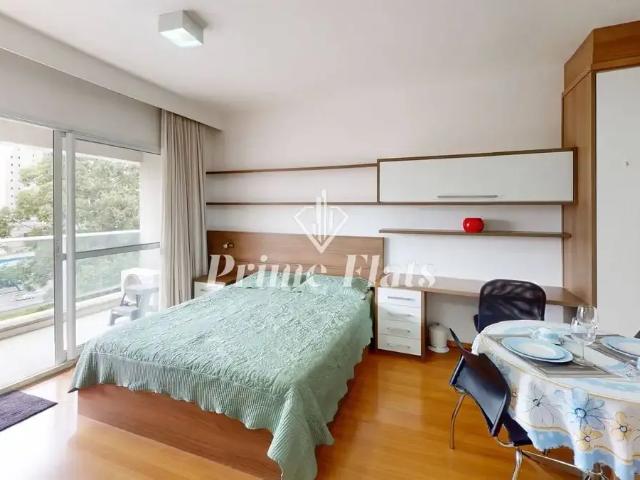 Flat para Venda em São Paulo/SP Brooklin Paulista 1 Quartos