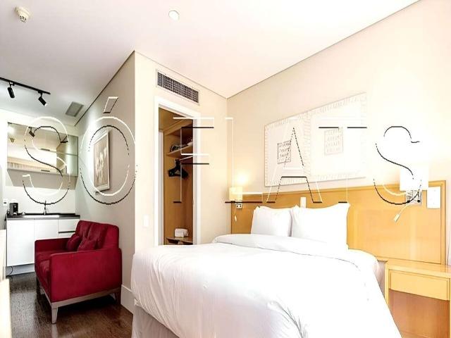 Flat para Venda em São Paulo/SP Brooklin Paulista 1 Quartos