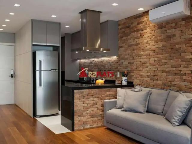 Flat para Venda em São Paulo/SP Itaim Bibi 1 Quartos