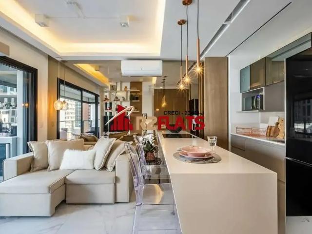 Flat para Venda em São Paulo/SP Itaim Bibi 1 Quartos