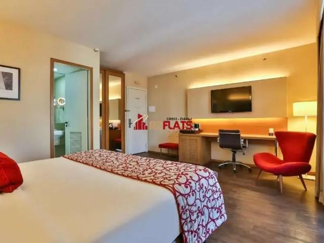 Flat para Venda em São Paulo/SP Itaim Bibi 1 Quartos