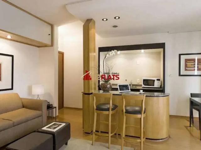Flat para Venda em São Paulo/SP Itaim Bibi 1 Quartos