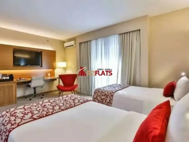 Flat para Venda em São Paulo/SP Itaim Bibi 1 Quartos