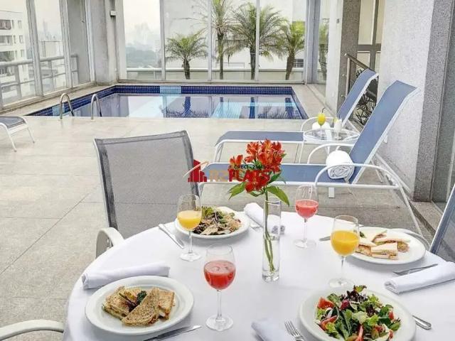 Flat para Venda em São Paulo/SP Itaim Bibi 1 Quartos