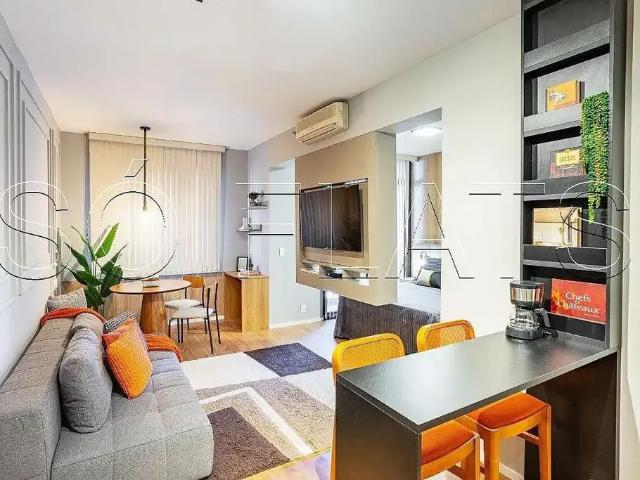 Flat para Venda em São Paulo/SP Itaim Bibi 1 Quartos
