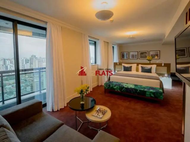 Flat para Venda em São Paulo/SP Itaim Bibi 1 Quartos