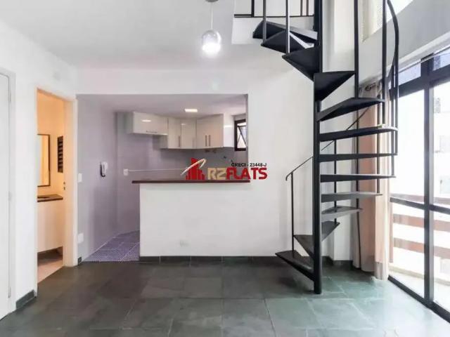 Flat para Venda em São Paulo/SP Itaim Bibi 1 Quartos