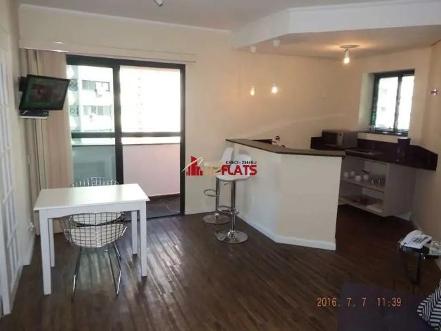 Flat para Venda em São Paulo/SP Itaim Bibi 1 Quartos