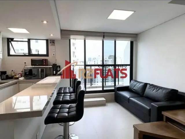 Flat para Venda em São Paulo/SP Itaim Bibi 1 Quartos
