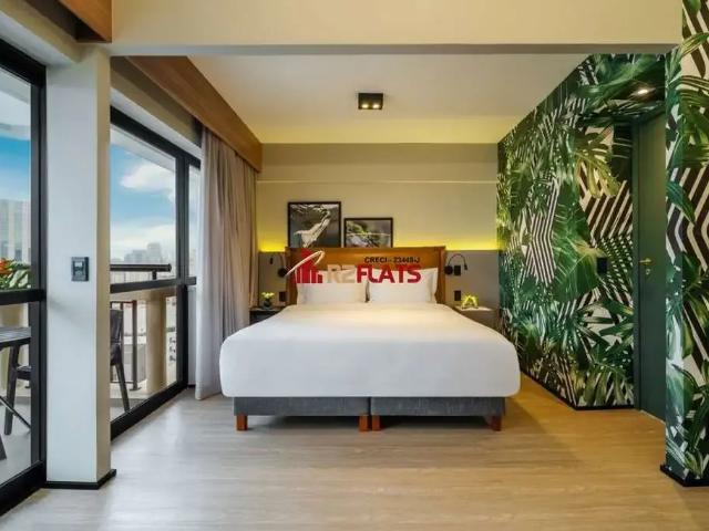 Flat para Venda em São Paulo/SP Itaim Bibi 1 Quartos