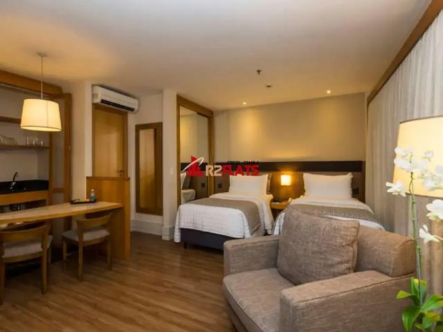 Flat para Venda em São Paulo/SP Itaim Bibi 1 Quartos