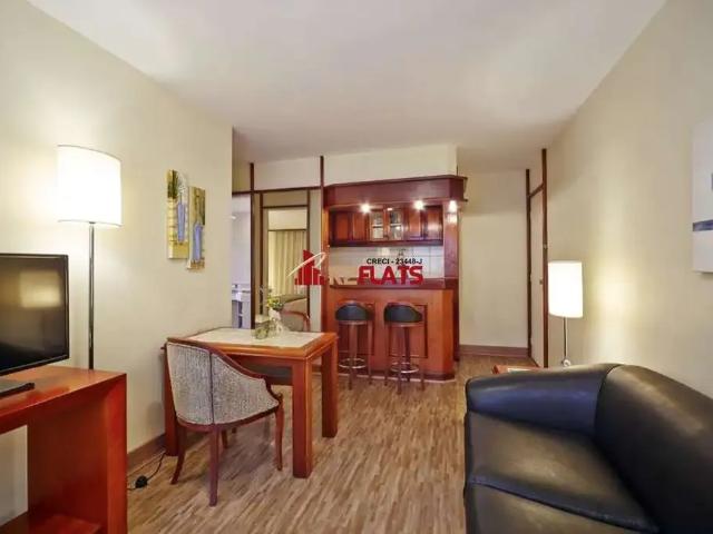Flat para Venda em São Paulo/SP Itaim Bibi 1 Quartos