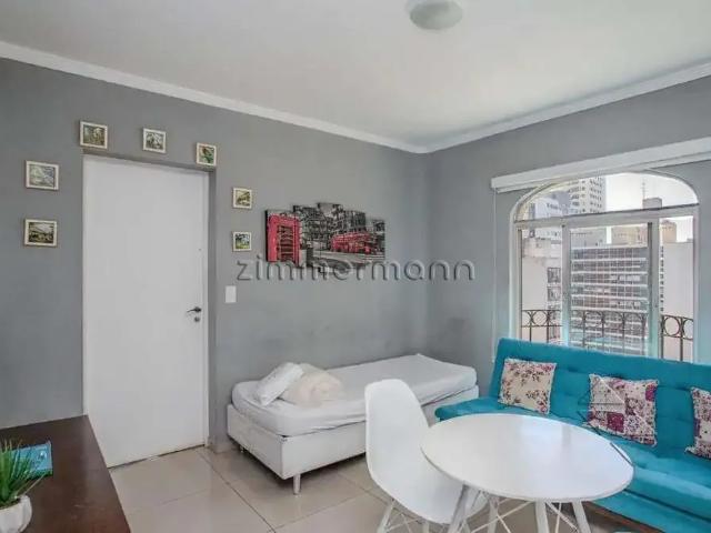 Flat para Venda em São Paulo/SP Santa Cecília 1 Quartos