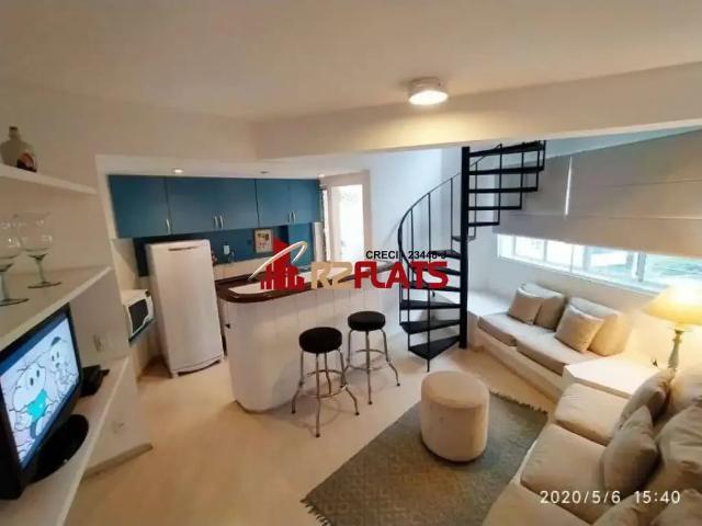 Flat para Venda em São Paulo/SP Vila Nova Conceição 1 Quartos