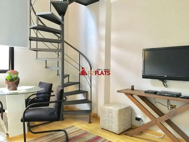 Flat para Venda em São Paulo/SP Vila Olímpia 1 Quartos
