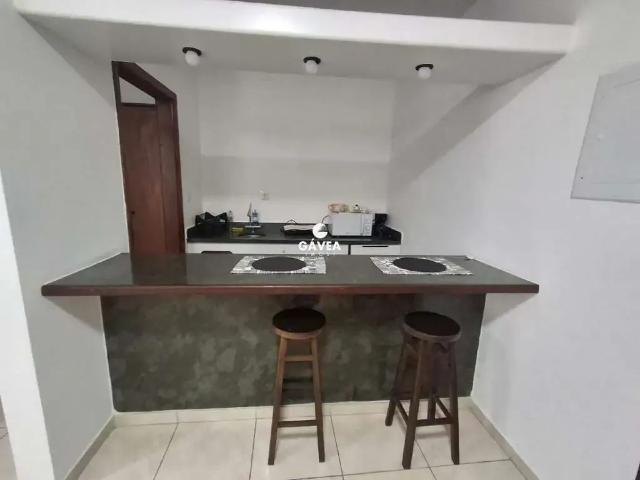 Flat para Venda em São Vicente/SP Centro 1 Quartos