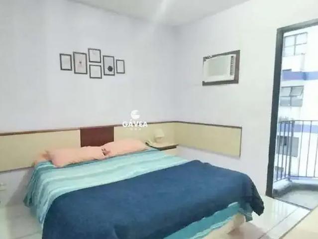 Flat para Venda em São Vicente/SP Centro 1 Quartos