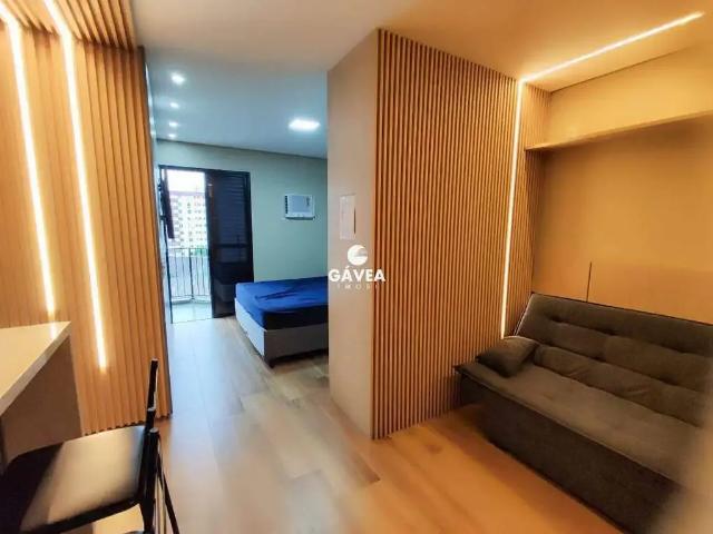 Flat para Venda em São Vicente/SP Centro 1 Quartos