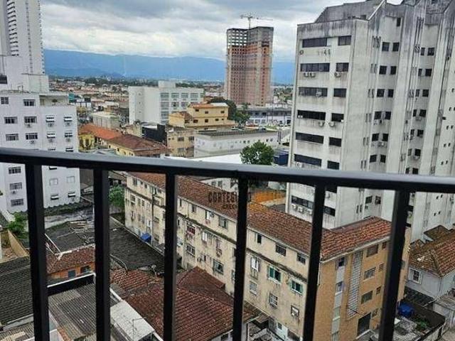 Flat para Venda em São Vicente/SP Centro 1 Quartos