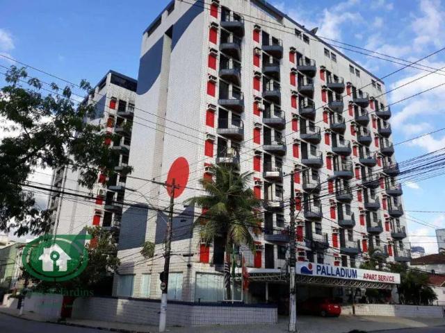 Flat para Venda em São Vicente/SP Centro 1 Quartos