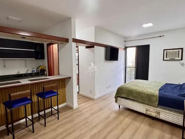 Flat para Venda em São Vicente/SP Centro 1 Quartos