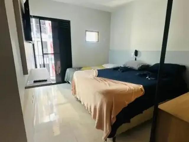 Flat para Venda em São Vicente/SP Centro 1 Quartos