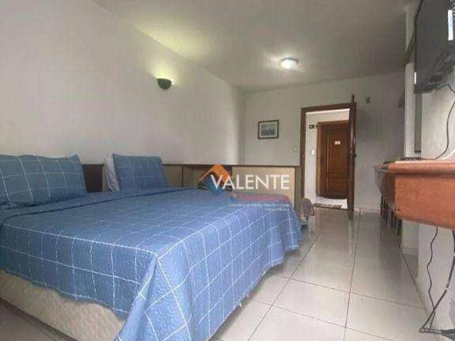 Flat para Venda em São Vicente/SP Centro 1 Quartos