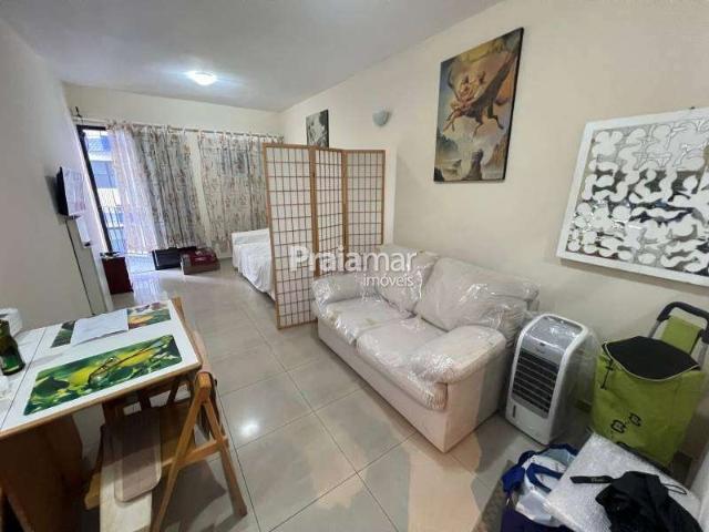 Flat para Venda em São Vicente/SP Centro 1 Quartos