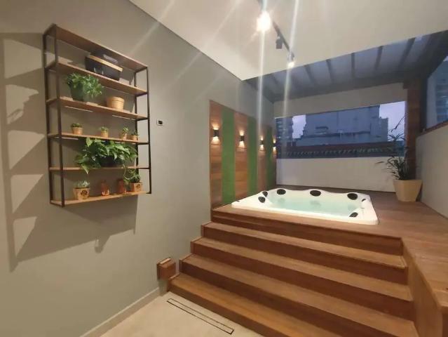 Flat para Venda em Santos/SP Pompéia 3 Quartos