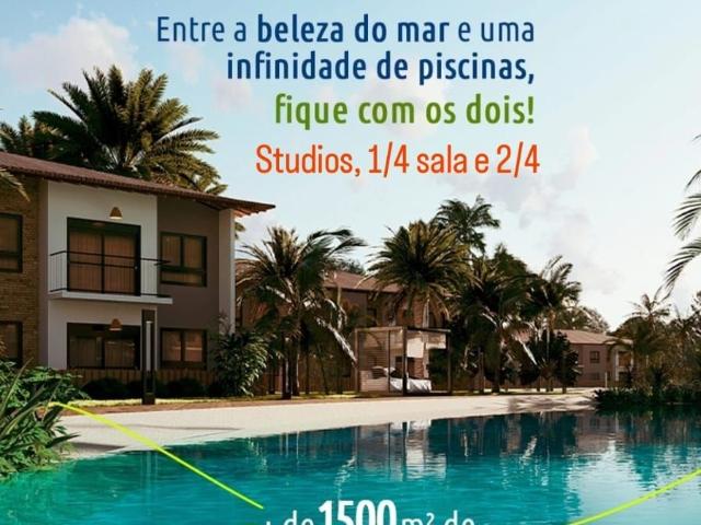 Flat para Venda em Santa Cruz Cabrália/BA Coroa Vermelha 1 Quartos