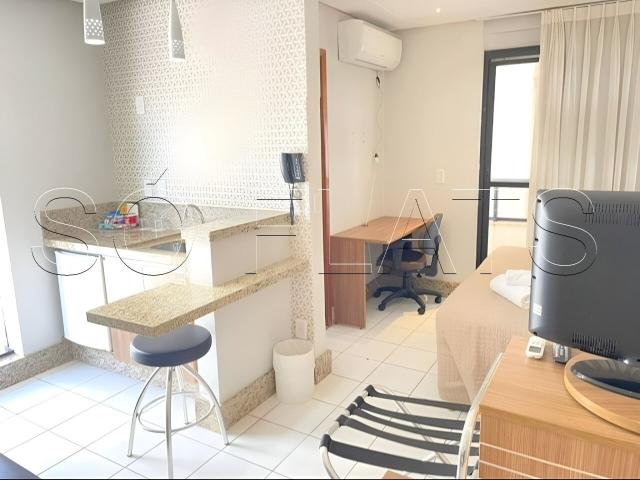 Flat para venda em Setor Oeste em Goiânia Goiás de 27.00m² com 1 Quarto, 1 Suíte e 1 Garagem