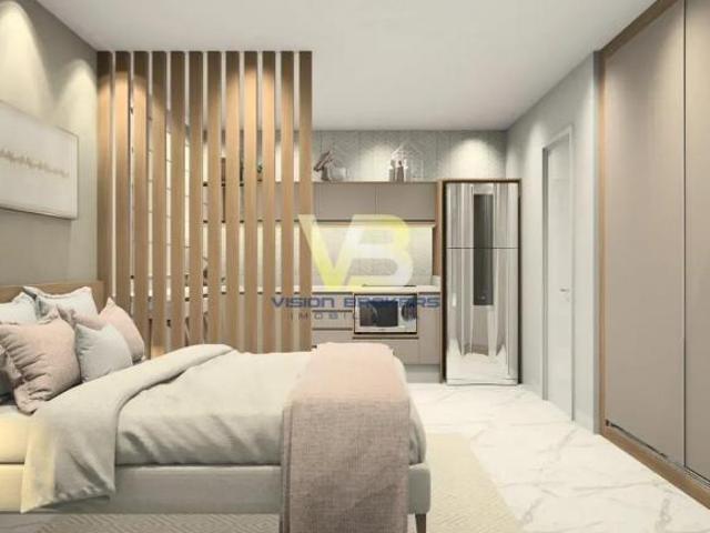 Flat para venda em Sítio Cercado de 22.00m² com 1 Quarto