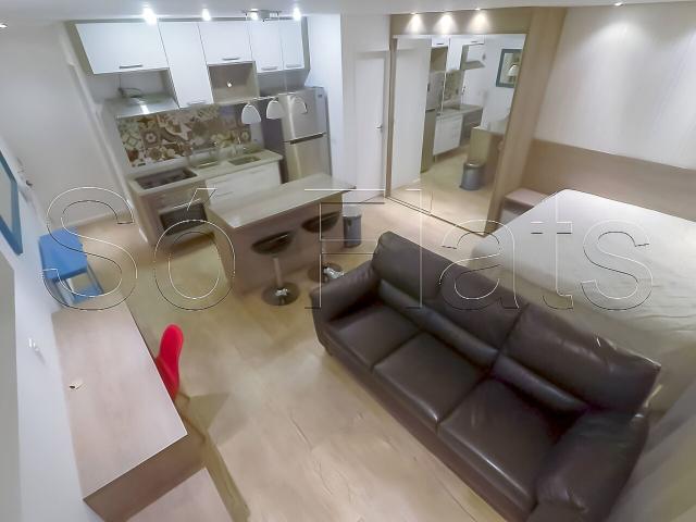 Flat para venda em Paraíso em São Paulo São Paulo de 42.00m² com 1 Quarto, 1 Suíte e 1 Garagem
