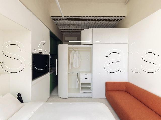 Flat para venda em Pinheiros em São Paulo São Paulo de 27.00m² com 1 Quarto e 1 Suíte