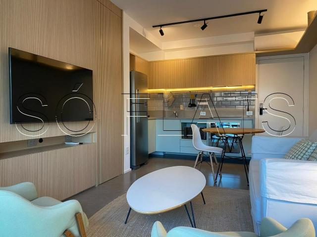 Flat para venda em Pinheiros em São Paulo São Paulo de 39.00m² com 1 Quarto, 1 Suíte e 1 Garagem