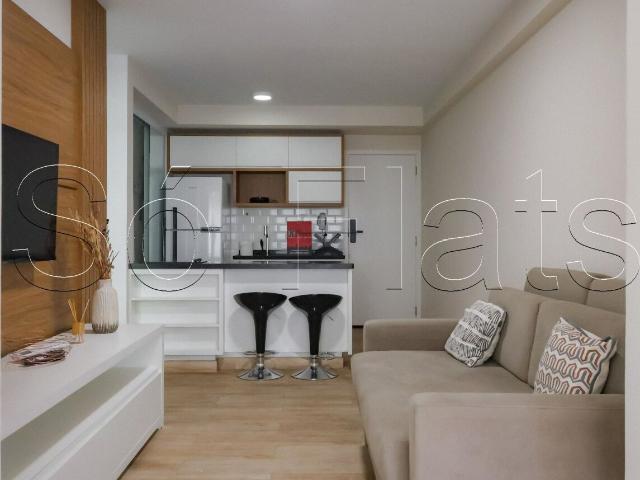 Flat para venda em Pinheiros em São Paulo São Paulo de 47.00m² com 1 Quarto, 1 Suíte e 1 Garagem