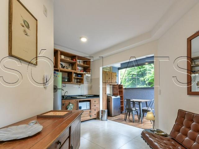 Flat para venda em Pinheiros em São Paulo São Paulo de 47.00m² com 1 Quarto, 1 Suíte e 1 Garagem