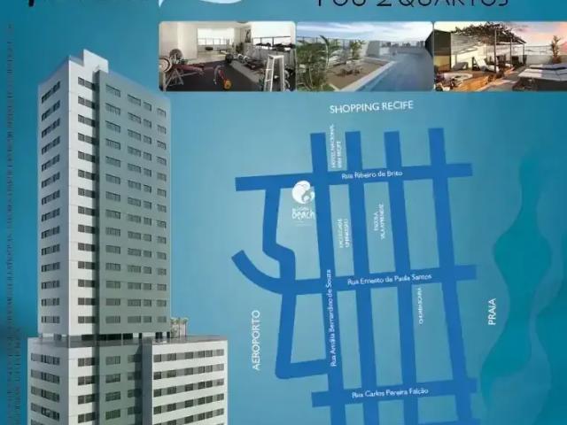 Flat para Venda em Recife/PE Boa Viagem 1 Quartos