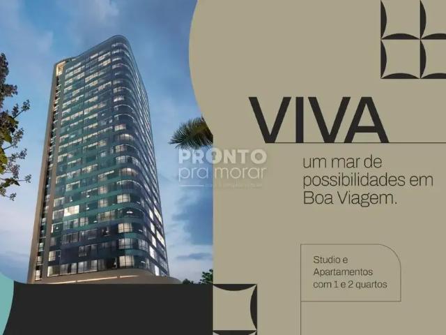 Flat para Venda em Recife/PE Boa Viagem 1 Quartos