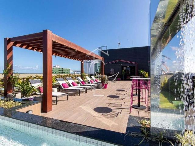 Flat para Venda em Recife/PE Ilha do Leite 1 Quartos